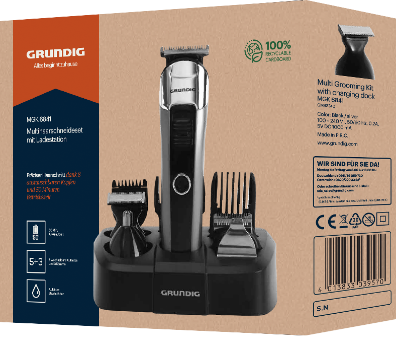 MGK 6841 | Nega muškaraca(Višestruki kompleti za negu kose i brade ...