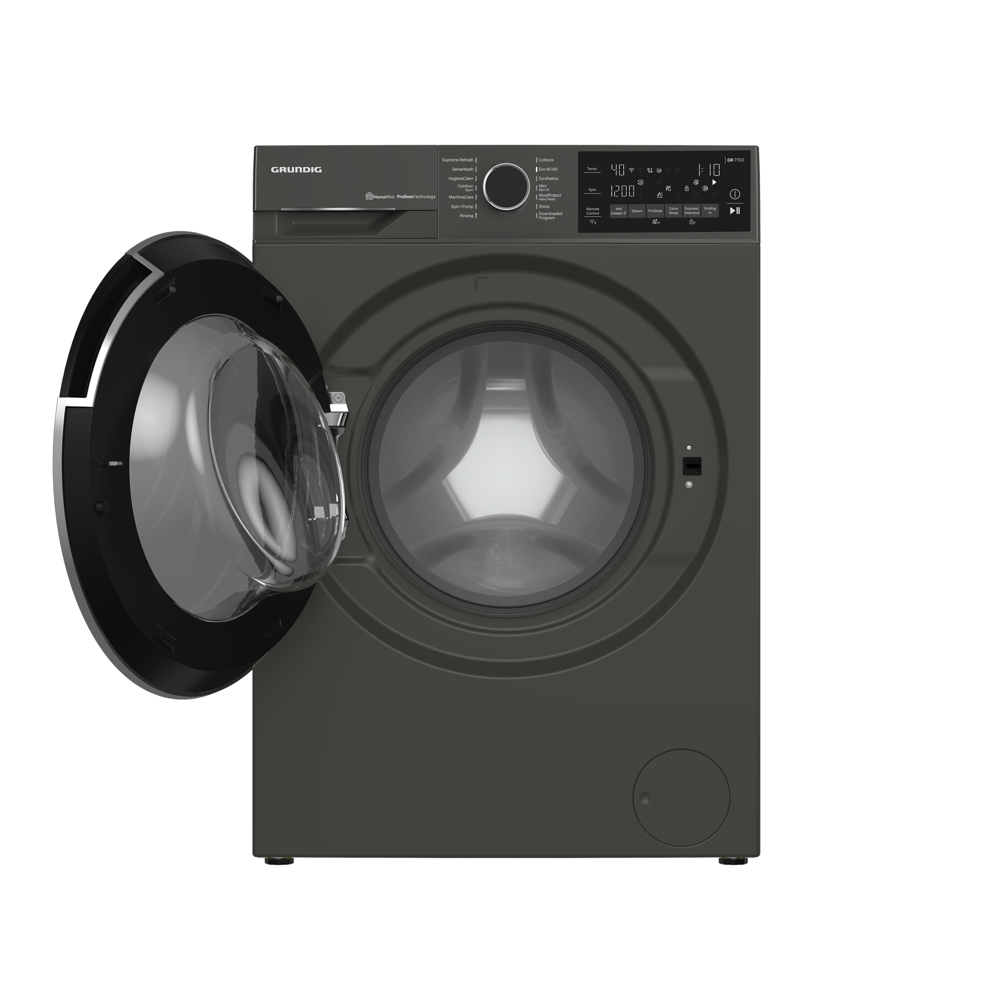 GWP810616MW | Tvättmaskiner(Fristående tvättmaskiner) | GRUNDIG