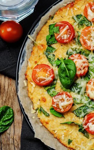 Übrig gebliebene Pizza