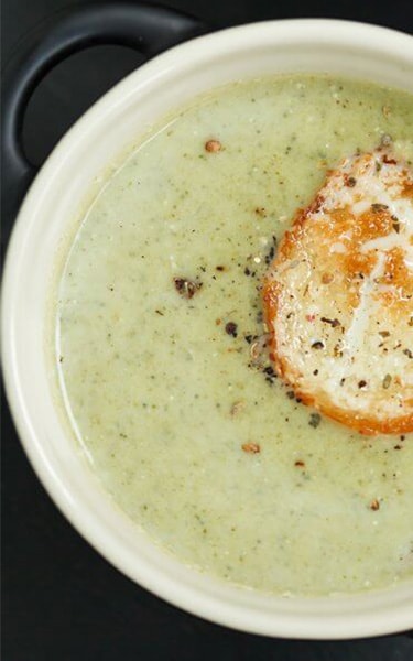 Broccoli and Stilton Soup