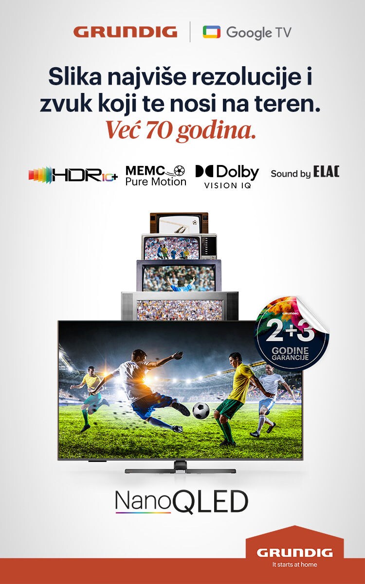 Grundig Nano QLED TV Vrhunski Kvalitet Slike | Grundig RS