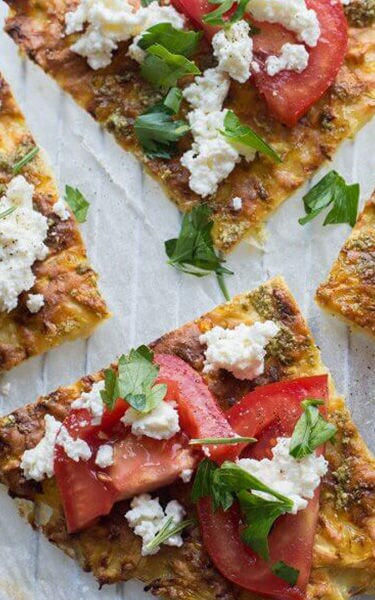 Zucchini Crust Pizza